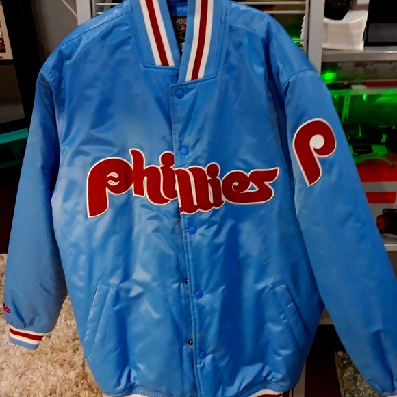 philly blue jacket | Jackets & Coats | Ms Blue Phillies Jacket | Poshmark